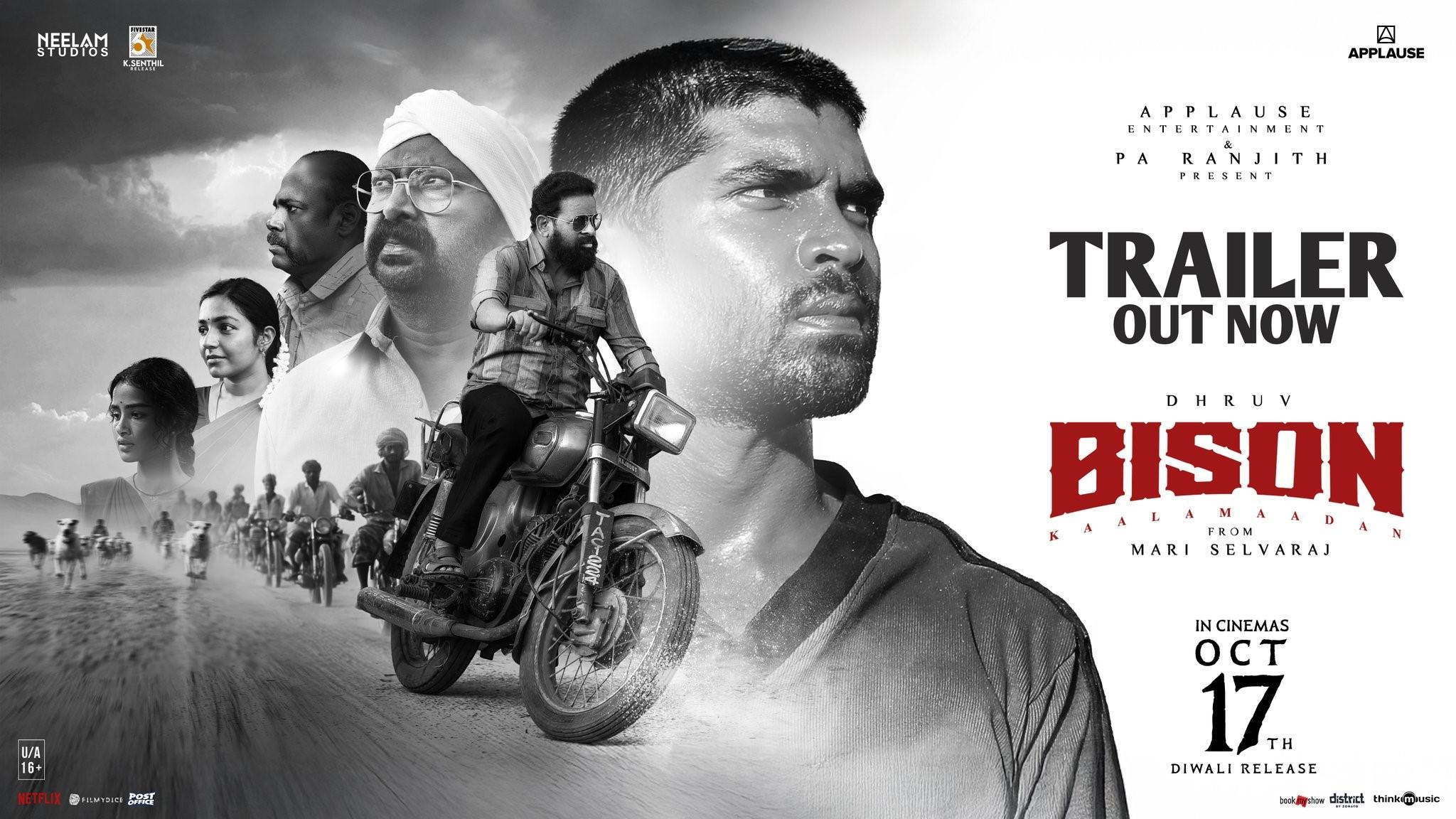 Bison Kaalamaadan Trailer feat. Dhruv Vikram as Manathi P Ganesan Tamil Movie, Music Reviews and ...